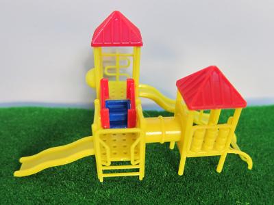 China model outdoor materials,model mini children slide,model stuffs ,playground equipment figures,scale slides for sale