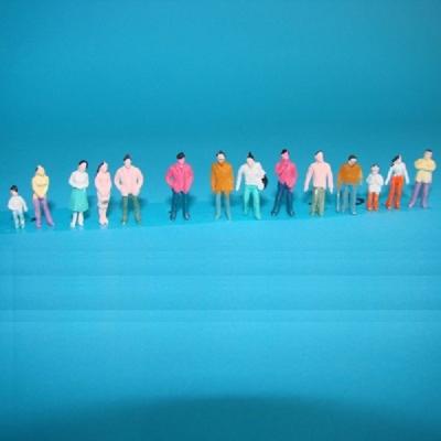 China 1:200 color normal figures--scale figures model figures architectural model materials for sale
