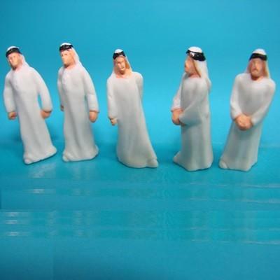China 1:50 Arabic figure-scale figure,architectural model people,1:25 painted Arabic figures,scale people,model stuffs for sale