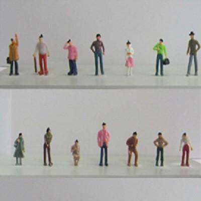 China 1:75 color normal figures,model figures,scale figure,architectural model people,ABS figures for sale