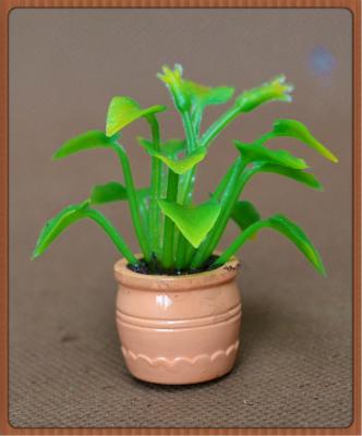 China model potted plant-architectural model materials,decoration follower,1:25 artificial pot for sale