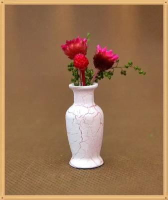 China model flower vase--model scale sculpture ,miniature flower pots,ABS flower vases,1:20,1:25 for sale