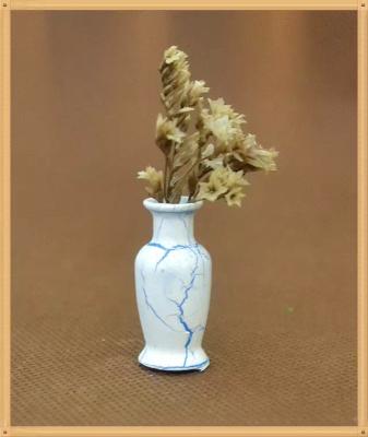 China model flower vase--model scale sculpture ,miniature flower pots,ABS flower vases,1:20,1:25 for sale