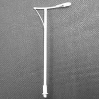China 1:150 metal lamp pole-miniature street lights,building light,HO model lamppost,model stuffs,architectrual model lights for sale