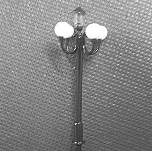 China model metal lamp,1:150metal yard lamps,scale lamppost, architectural model lamps,building lights for sale
