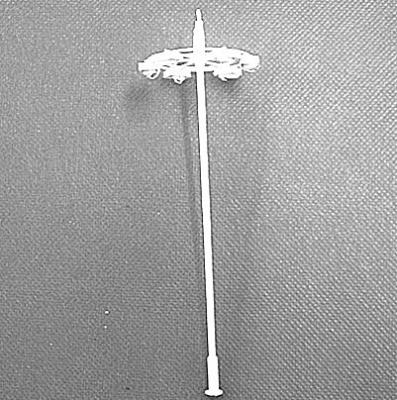 China 1：75model metal lamp-plaza lamppost,1:150scale lamp, architectural model lamp,model stuffs for sale