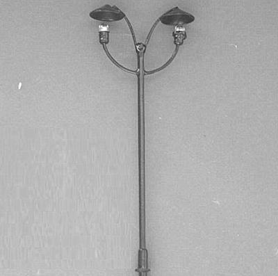 China model metal lamp,1:100metal yard lamp post,1:150building lights,architectural model lamps ,model materials,model stuffs for sale