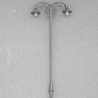 China 1:100model metal lamp---metal yard lamp pole,scale lamp 1:150,architectural model lamp ,model material,model stuffs for sale