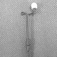 China model metal lamp----1:150yard lamp,scale lamp, architectural model lamp,model materials for sale