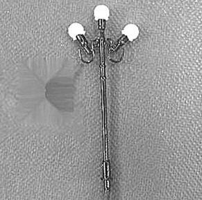 China model metal lamp--1:150yard lamp,scale lamp, architectural model lamp ,model materials for sale