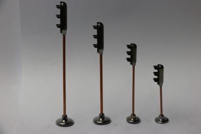 China model metal lamppost,1:87 3 aspect signal lamppost, scale lamp,architectural model lamp for sale