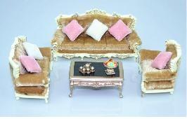 China European style model sofa,European scale sofa,model furnitures,architectural model stuffs for sale