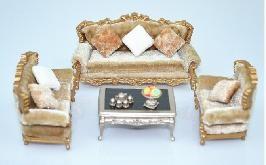 China European style model sofa-European scale sofa,model furnitures,architectural model stuffs for sale