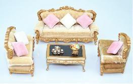 China European style model sofa--European scale sofa,model furnitures,architectural model stuffs for sale