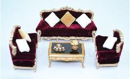 China European style model sofa,European scale sofa,model furnitures,architectural model stuffs for sale