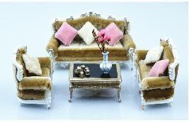 China European style model sofa,European scale sofa,model furnitures,architectural model stuffs for sale