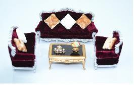 China European style model sofa,European scale sofa,model furnitures,architectural model stuffs for sale