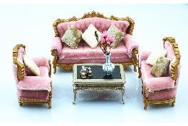 China European style model sofa--European scale sofa,model furnitures,architectural model stuffs for sale