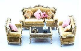 China European style model sofa-European scale sofa,model furnitures,architectural model stuffs for sale
