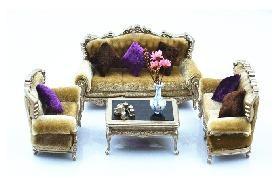 China European style model sofa-European scale sofa,model furnitures,architectural model stuffs for sale