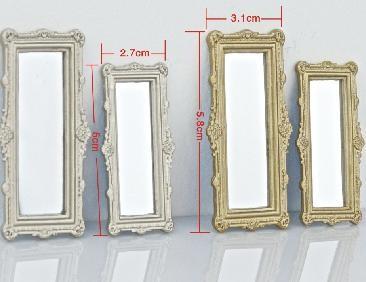 China scale model 1:25 European style Mirro,model mirro ,model furnitures, model stuffs,model accessories for sale