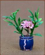 China model potted plants,model accessories,model materials,decoration fllower,artificial pot,1:25,3CM potted plant for sale