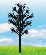 China scale cherry baytrees arms-model tree trunk,miniature artificial tree arms,fake tree arms for sale