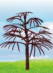 China scale plastic Jing Mu tree arms,model tree trunks,miniature artifical tree arms,fake tree armsland for sale