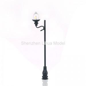China metal lamppost,model steel light post,scale yard lamp,metal lights,1:150 model lamppost,model lights for sale