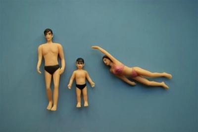 China color swim figures---1:25 swim figures,scale people,model swim figures,model stuffs,ABS people,G guage people for sale