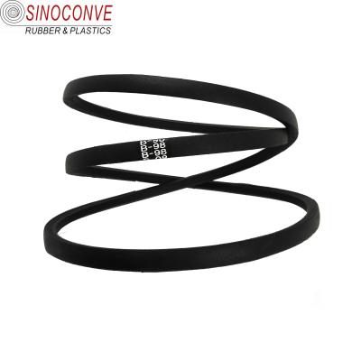 China Top-notch Transmission Performance Rubber V Belt Polyester Cotton Canvas Outside Fabric for sale