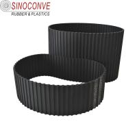 China CR Glass Fiber Fabric Black Rubber Timing Belt 50XL037 for Performance at -25C to 110C for sale