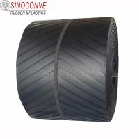 China Open V Shaped Tilting Conveyor Belt with Paddle RMA Standard Length 50-500m/roll for sale