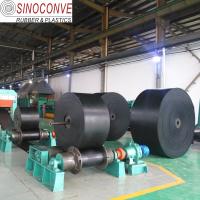 China Polyester Rubber Conveyor Belt for Stone Crusher Heat Resistant Material and 100 kg Weight for sale