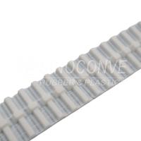 China Construction Works Essential Auto Double Sided White PU Timing Belt with Customization for sale