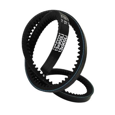 China Polyester Cotton Canvas CR Cog Rubber Belt for Durable Power Transmission System for sale