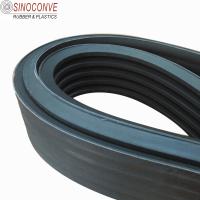 China Polyamid Weft Rubber Rough Top Surface Banded V-Belt Standard and Durable Material for sale