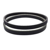 China Customized OEM Support Black Rubber Drive Belt for Motorcycle Spare Parts and Accessories for sale