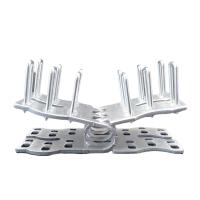 China ALLOY Silver Color Conveyor Belt Fastener for Customized Conveying Solutions for sale