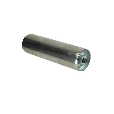 China Heavy Duty Mine Silver Stainless Steel Conveyor Roller Part with Excellent Durability for sale