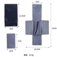 China Genuine Leather Microfiber Watch Storage Bag For Protection Fashionable Design for sale