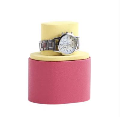China Modern Protective Leather Watch Boxes PU Leather Watch Travel Case Customized for sale