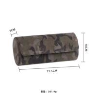 China OEM PU Leather Watch Roll Handmade Pattern Display Storage Case Protective Customized for sale
