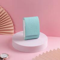 China OEM Leather Watch Packaging Gift Bag Eco Friendly Leather Watch Storage Case for sale