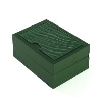 China Wooden Display PU Leather Watch Boxes Custom Luxury Leather Watch Case for sale