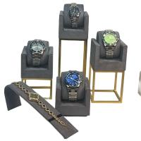 China Metal Watch Display Stand Holder Storage Rack Premium Showcase Window Organizer for sale