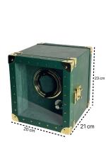 China Automatic Mechanical Watch Winder Rotating Display Storage Box Single Turntable Case for sale