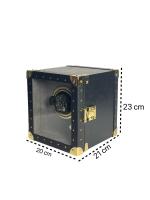 China Automatic Mechanical Watch Winder Rotating Display Storage Box Single Turntable Case for sale