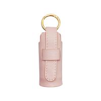 China Portable Ladies Pu Leather Makeup Lipstick Case Cosmetic Pouch For Bag Decoration for sale
