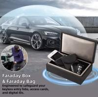 China RFID Bluetooth Shielding Faraday Bag Personalized Car Key Case For Men And Women for sale